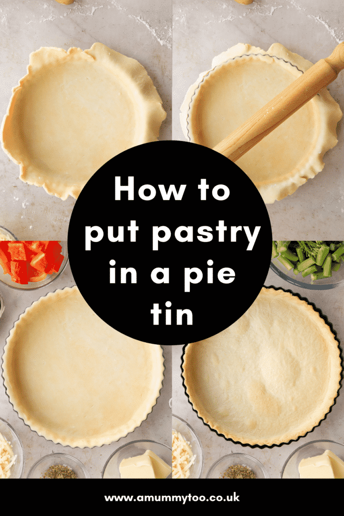 How to Put Pastry in A Pie Tin