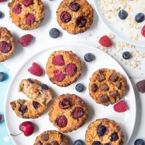 Summer Fruit Yogurty Breakfast Muffins Recipe | A Mummy Too