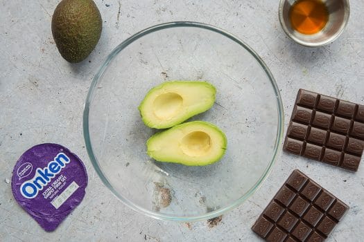 Avocado Yogurt Chocolate Mousse