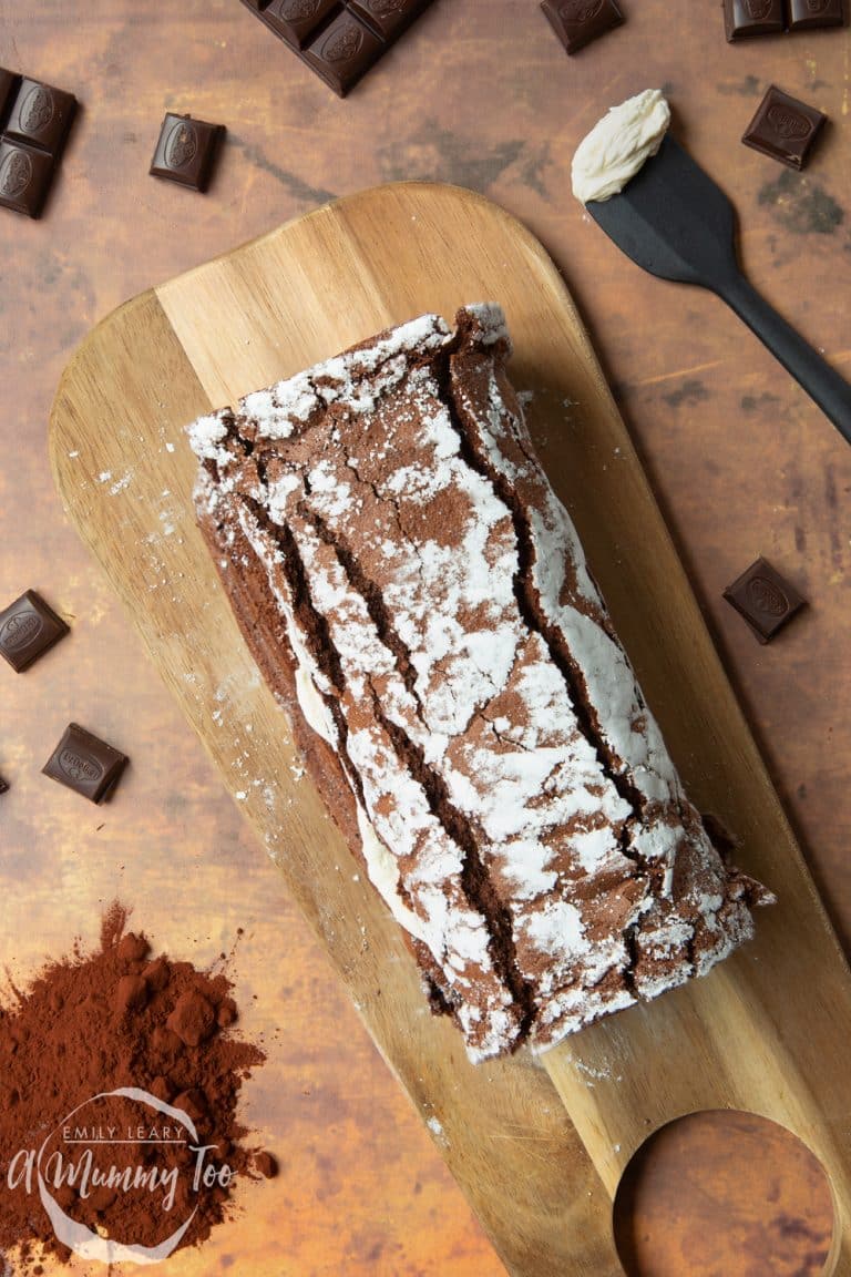 Mary Berry’s Chocolate Roulade (no flour, Great British Bake Off recipe ...