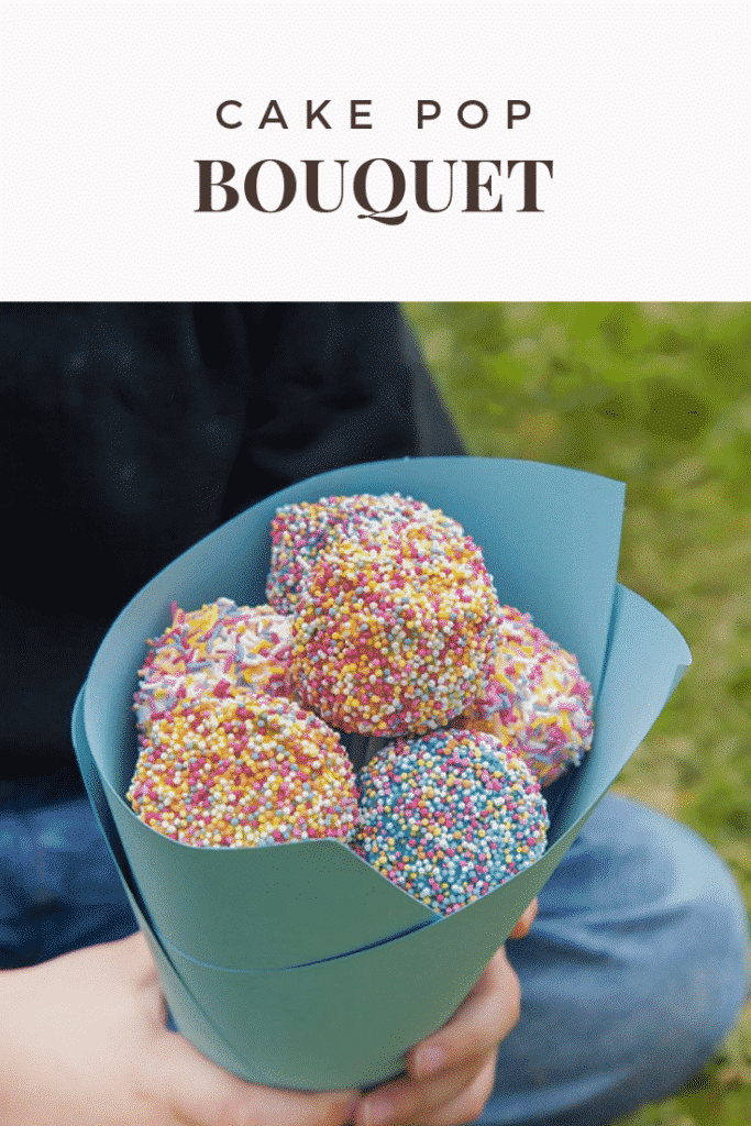 Cake pop bouquet - how to make & step-by-step guide - A Mummy Too