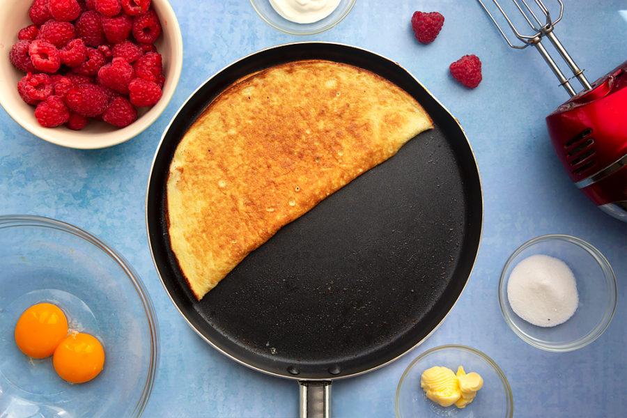Sweet Breakfast Omelette. Yes, Really! It's Delicious!