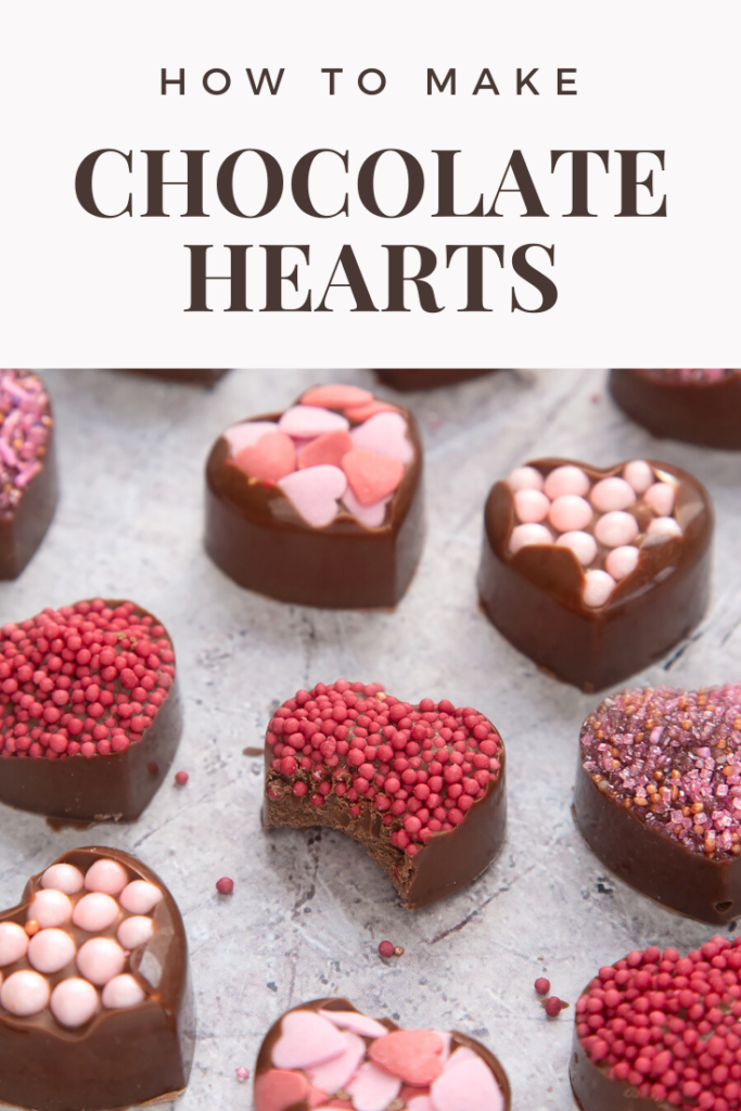 How to Make Chocolate Hearts