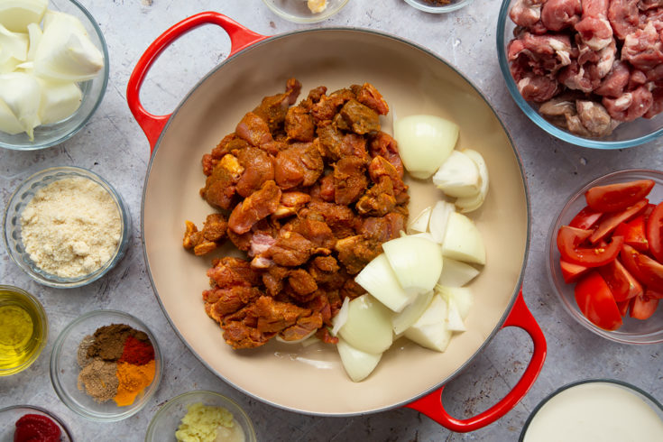 One Pot, Slow Cooked Lamb Korma Recipe