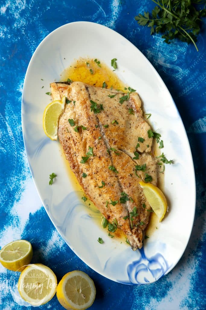 Pan-Fried Yellowtail Tagliatelle