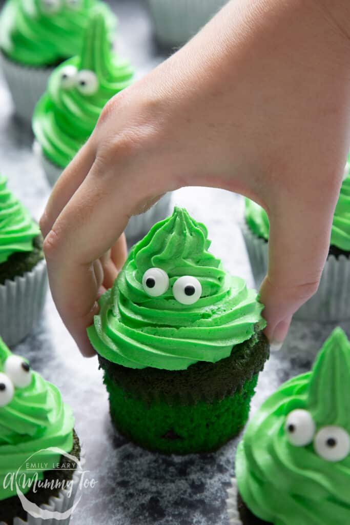 Green Monster Cakes