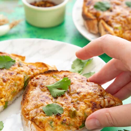 Chilli cheese toast - A Mummy Too