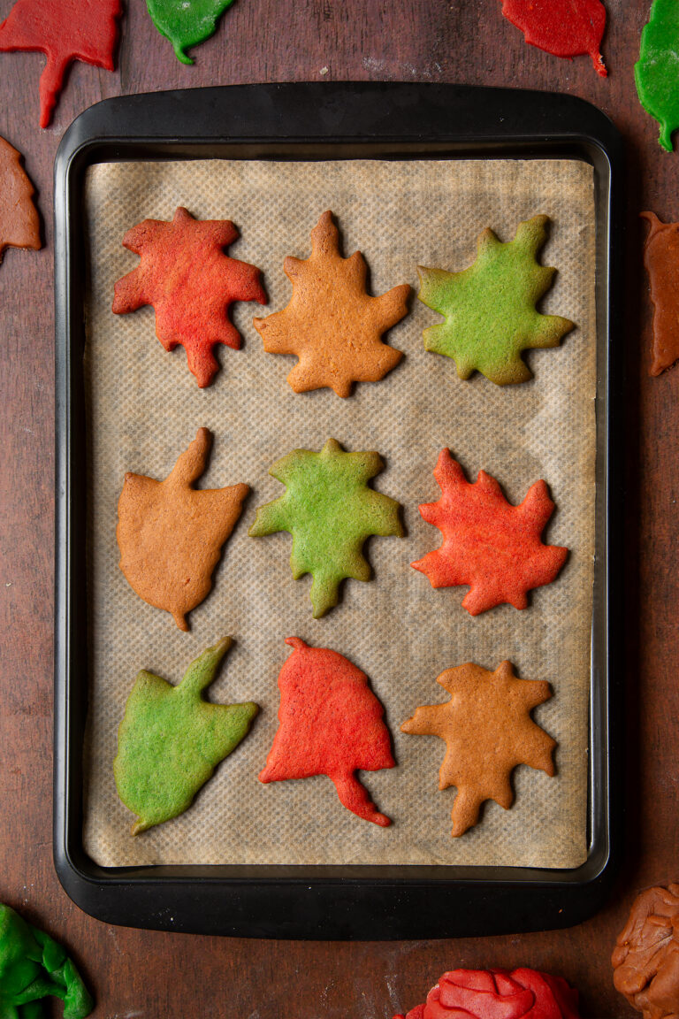 Autumn Cookies - Leaf Shaped Treats!