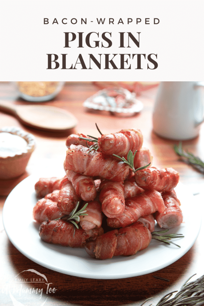 Bacon Wrapped Pigs in A Blanket