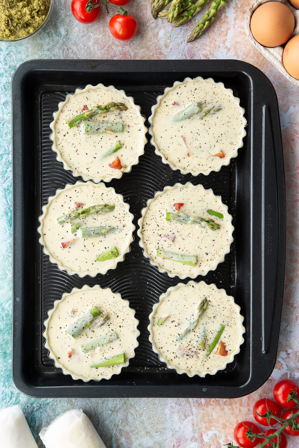 Asparagus Tartlets