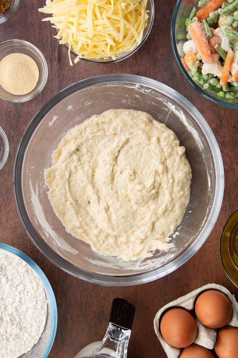 Easy Savoury Vegetable Cake