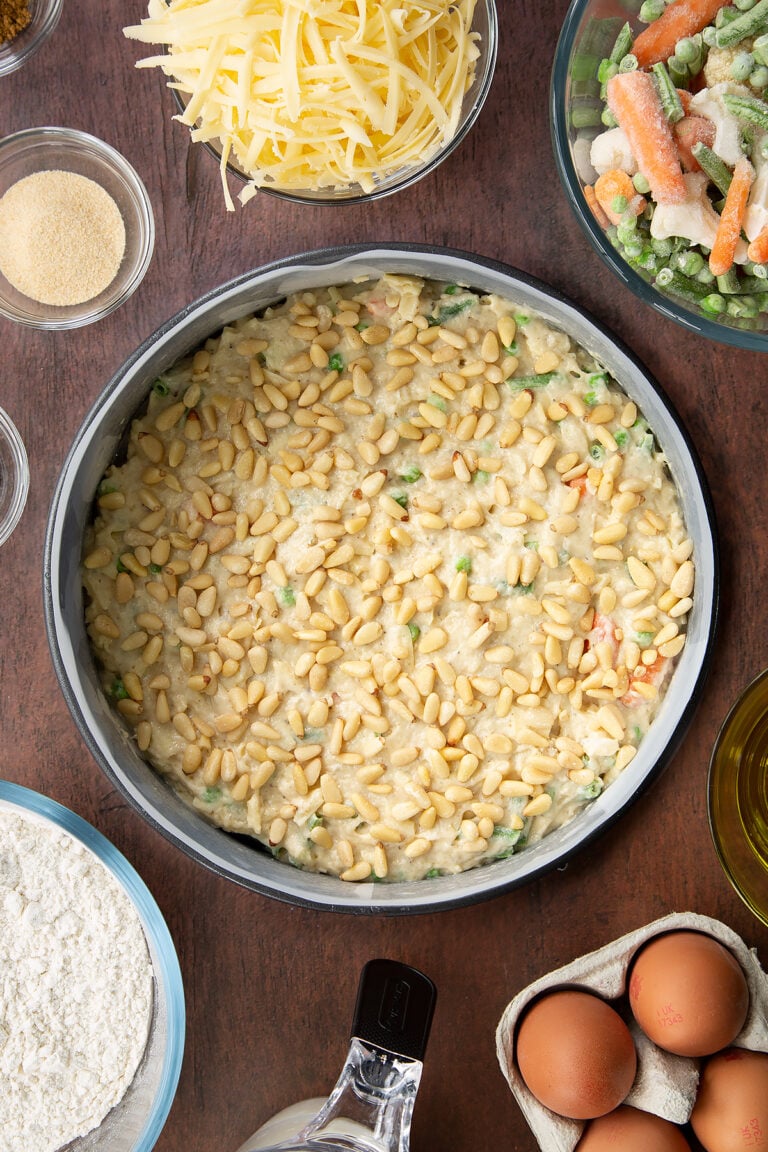 Easy Savoury Vegetable Cake