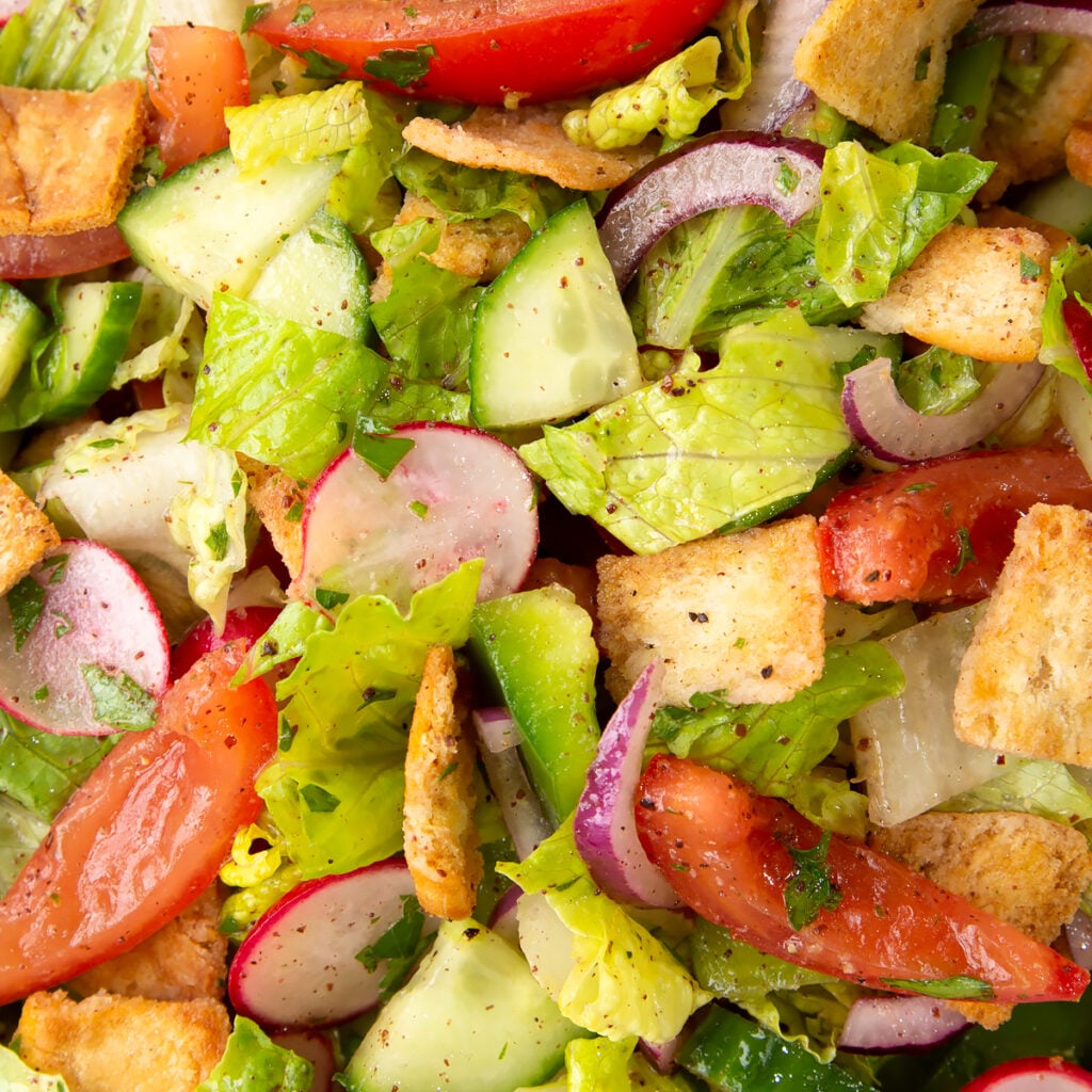 Vegan Fattoush