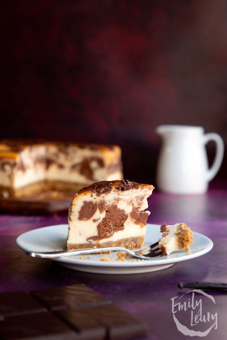 Marble cheesecake