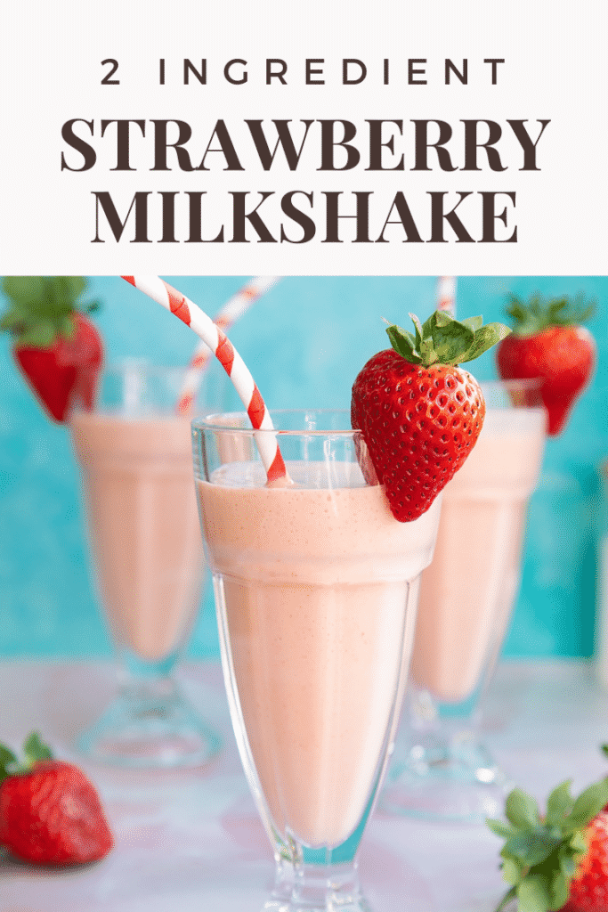 Ice Cream Strawberry Milkshake