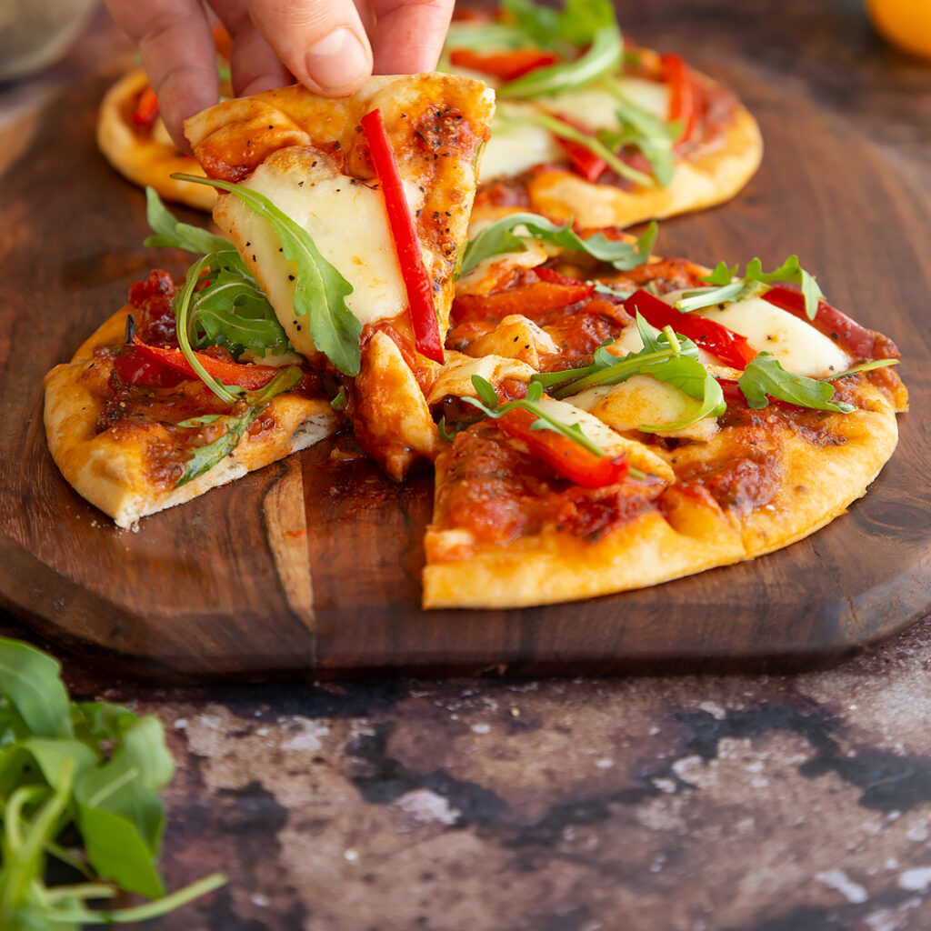 Flat Bread Pizza Recipe