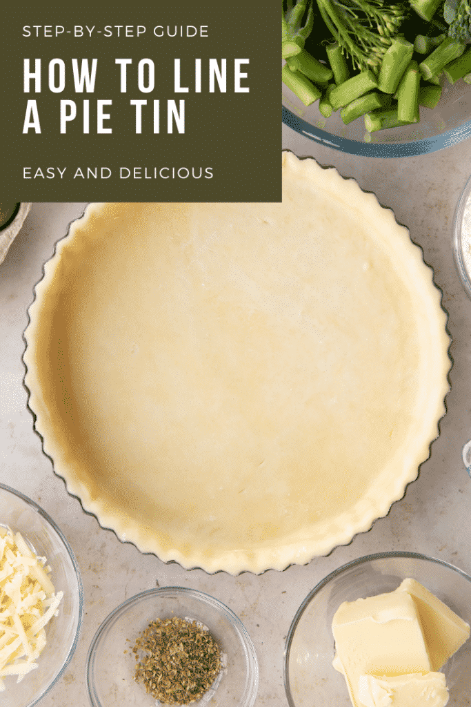 How to Put Pastry in A Pie Tin