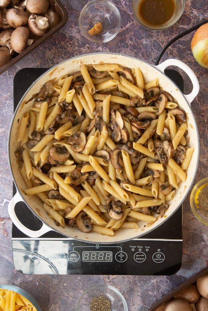 Miso Mushroom Pasta