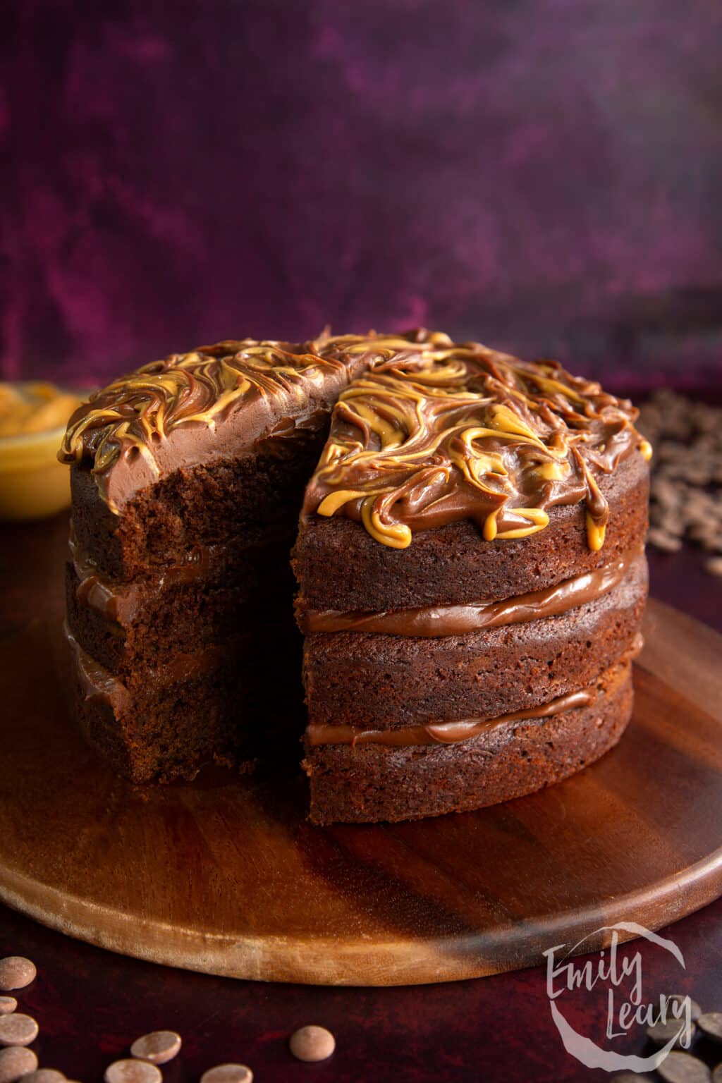 Peanut Butter Fudge Cake