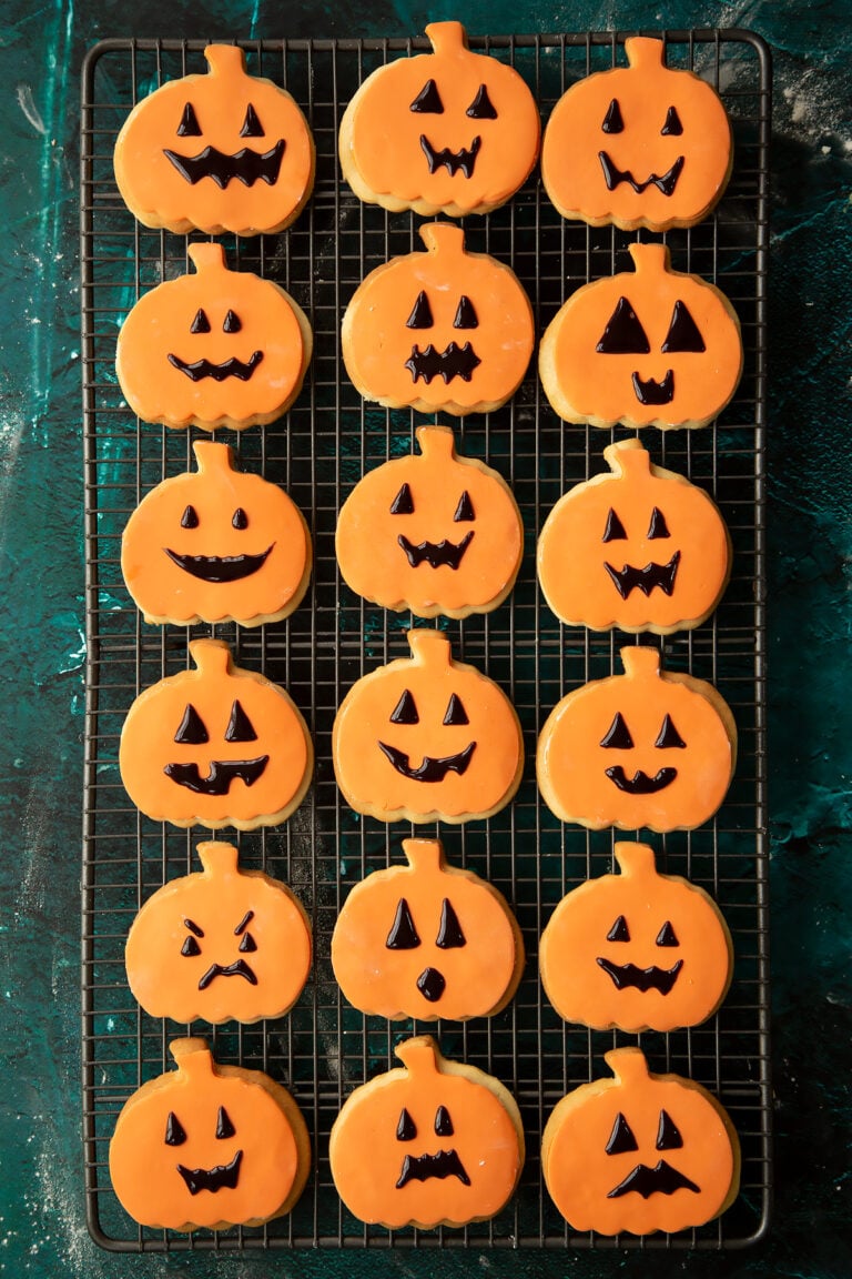 Halloween Pumpkin Cookies