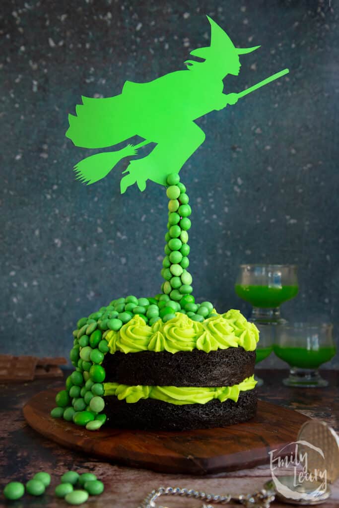 Wicked Defying Gravity Cake