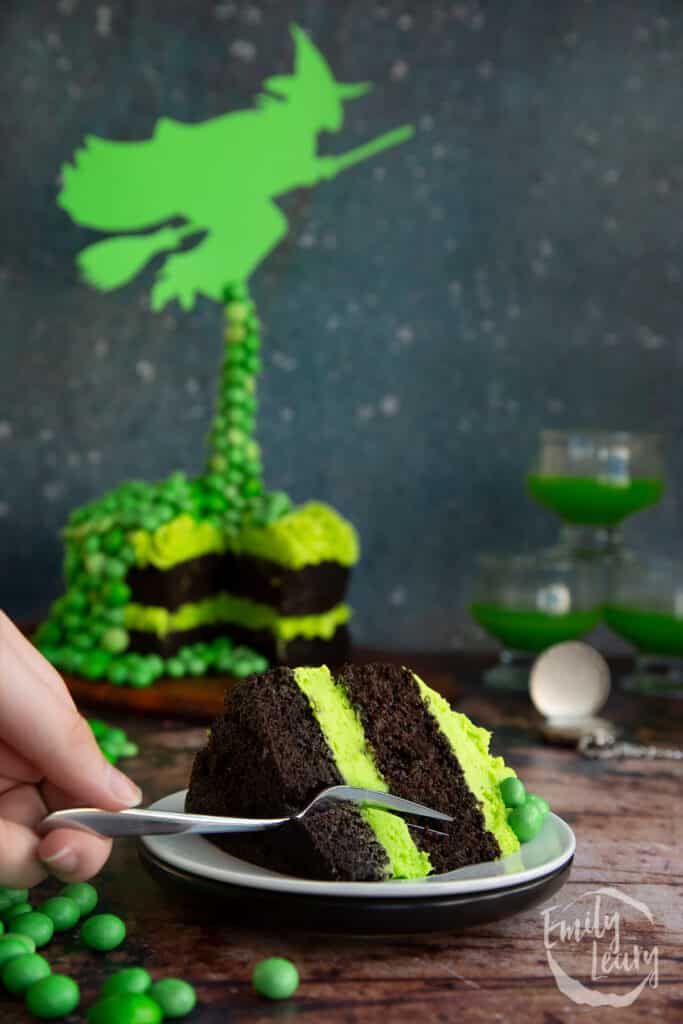 Wicked Defying Gravity Cake