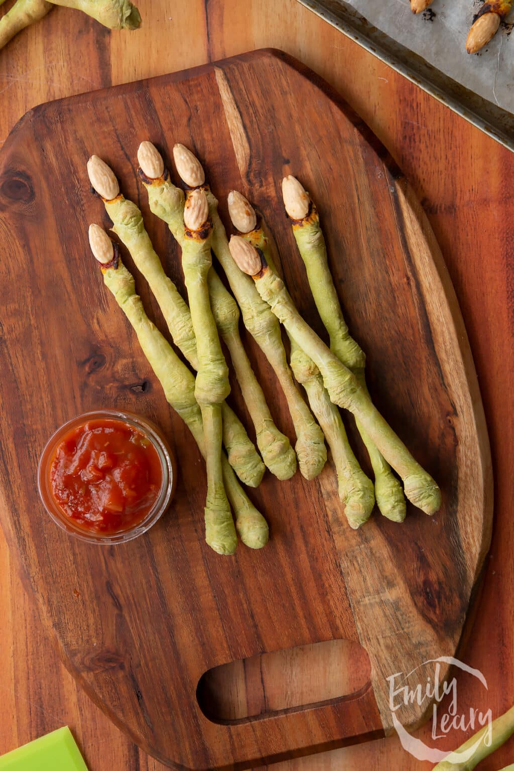 Witches Finger Breadsticks
