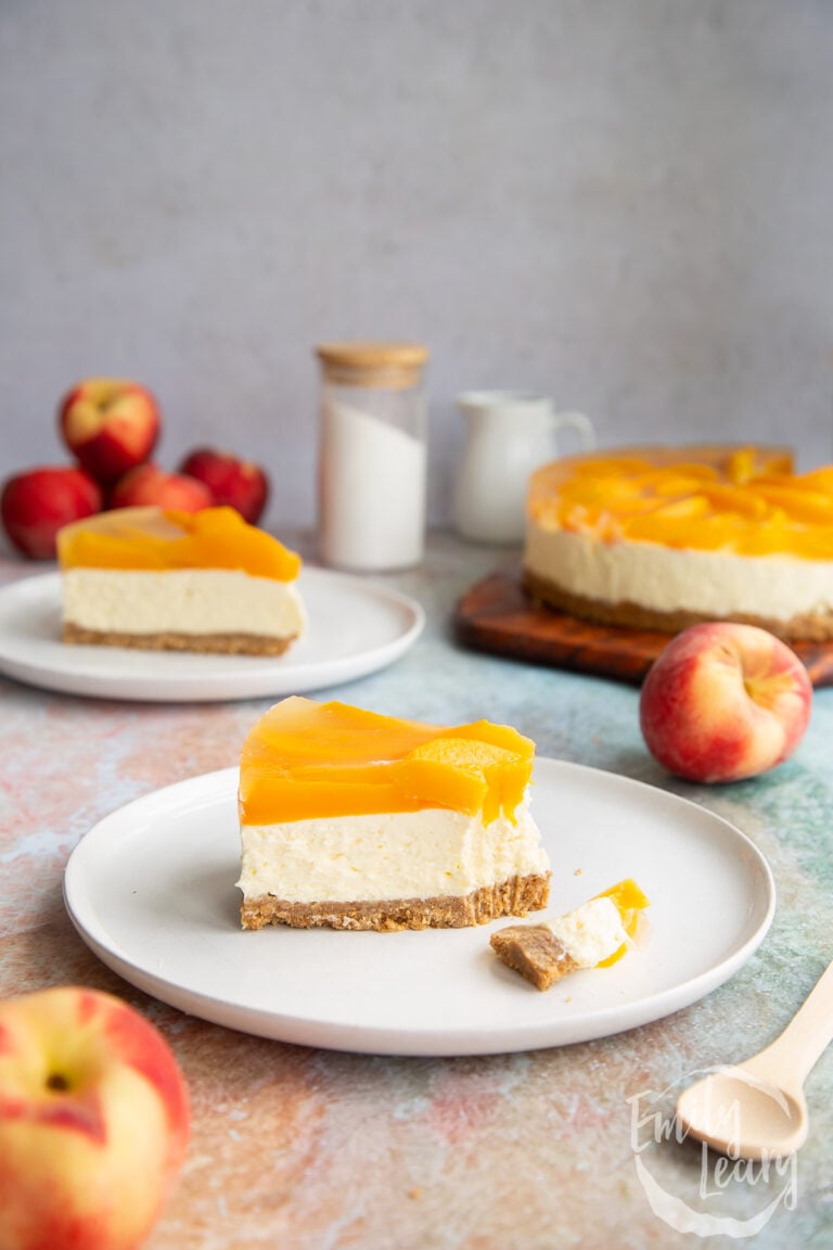 Peach Cheesecake
