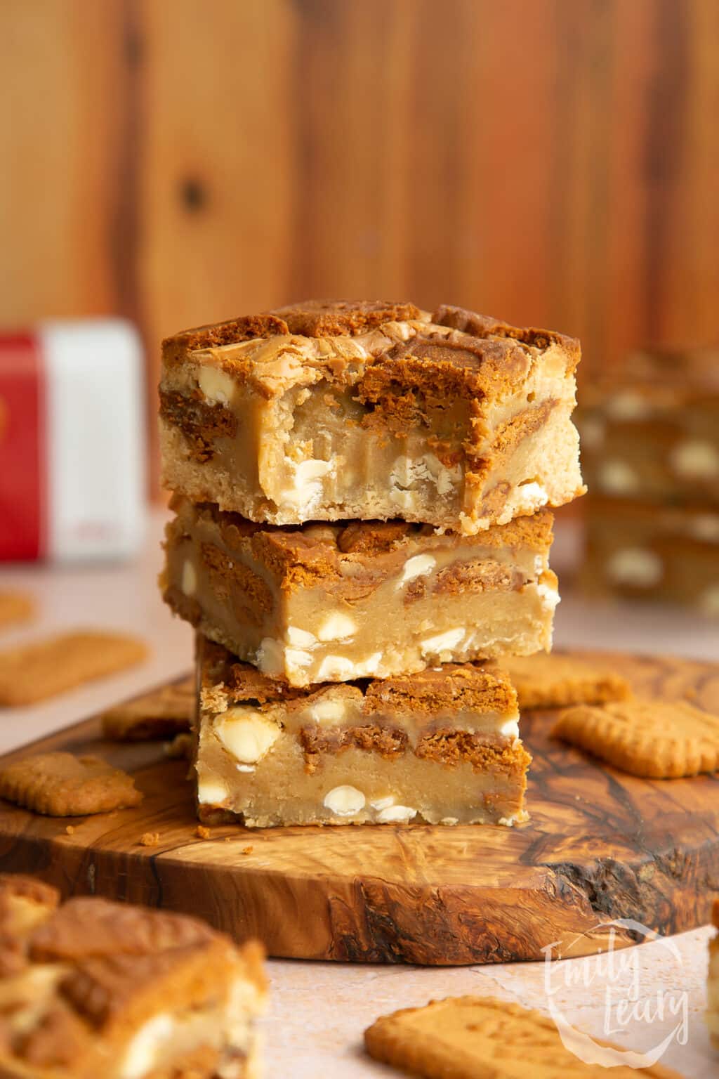 Biscoff Blondies