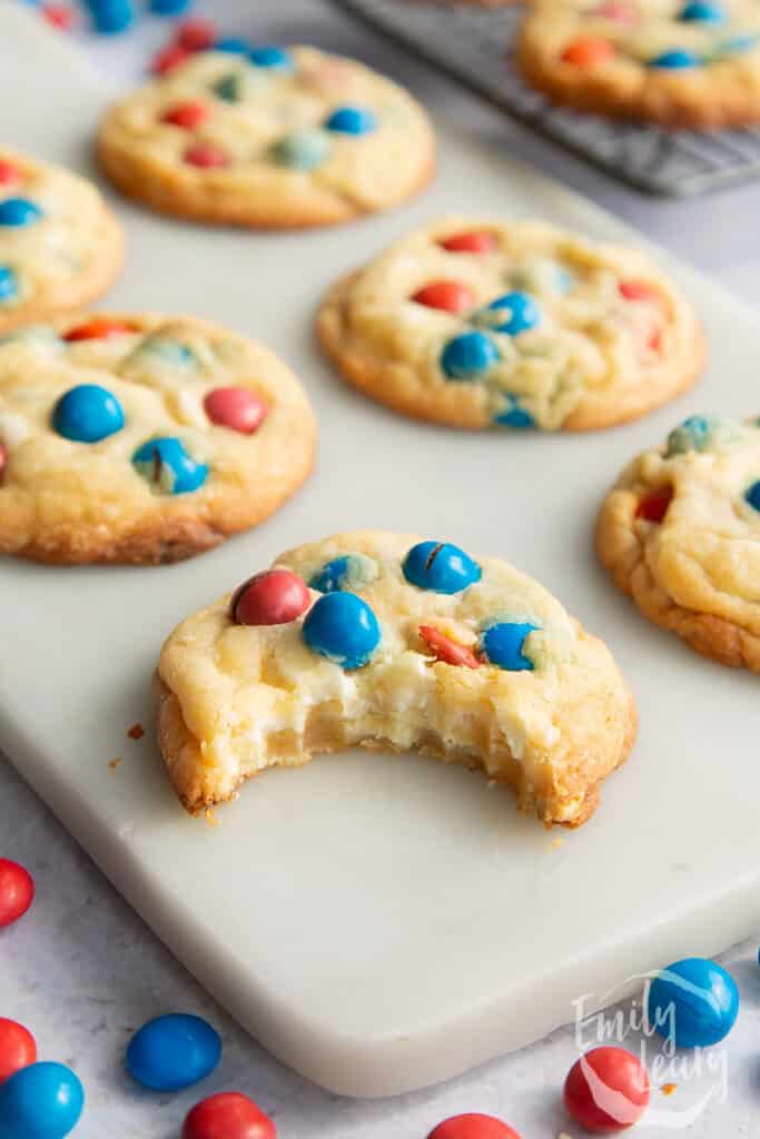 Red, White and Blue Cookies