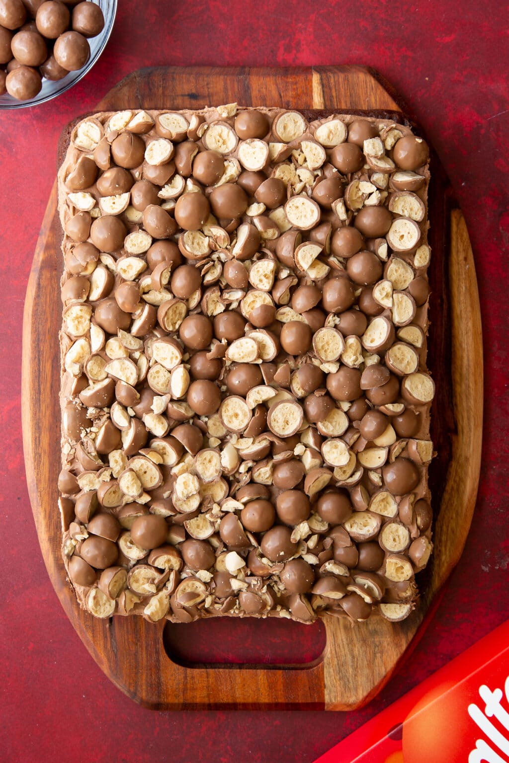 Malteser Tray Bake Recipe