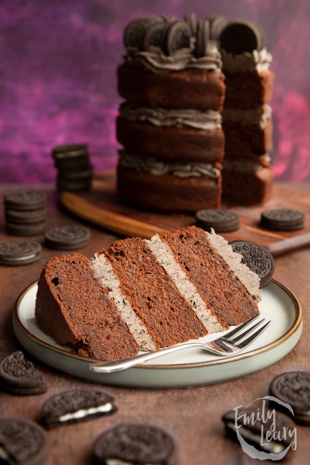 Oreo Cookie Cake Recipe