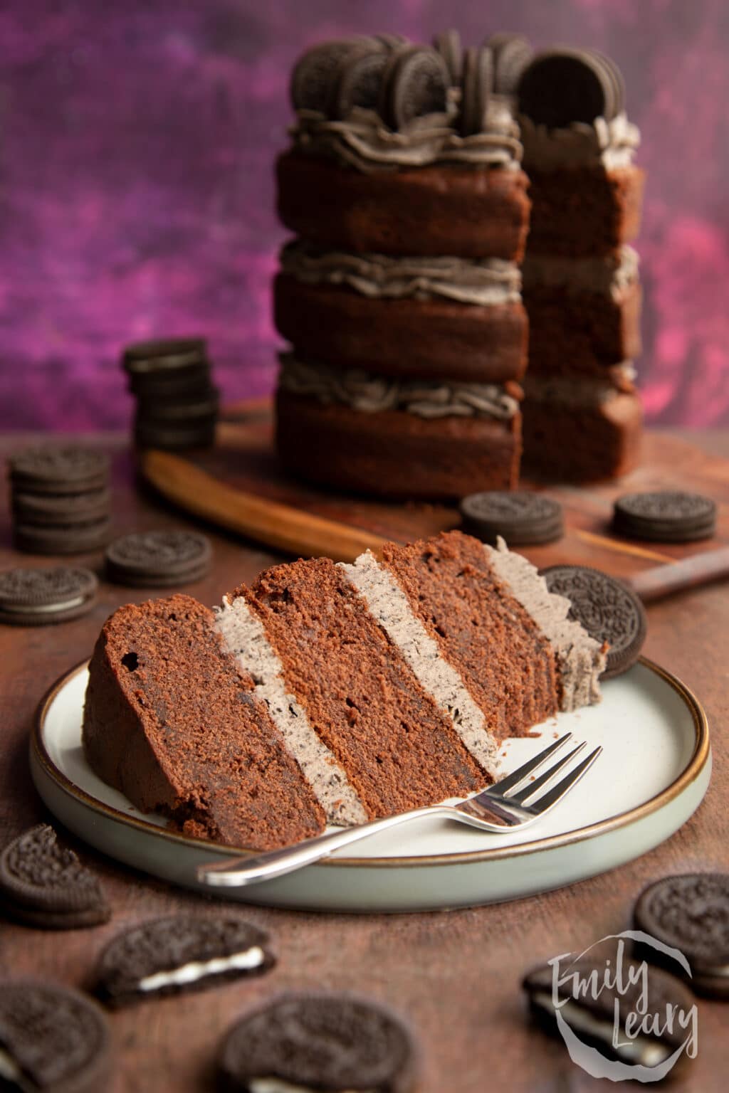 Oreo Cookie Cake Recipe