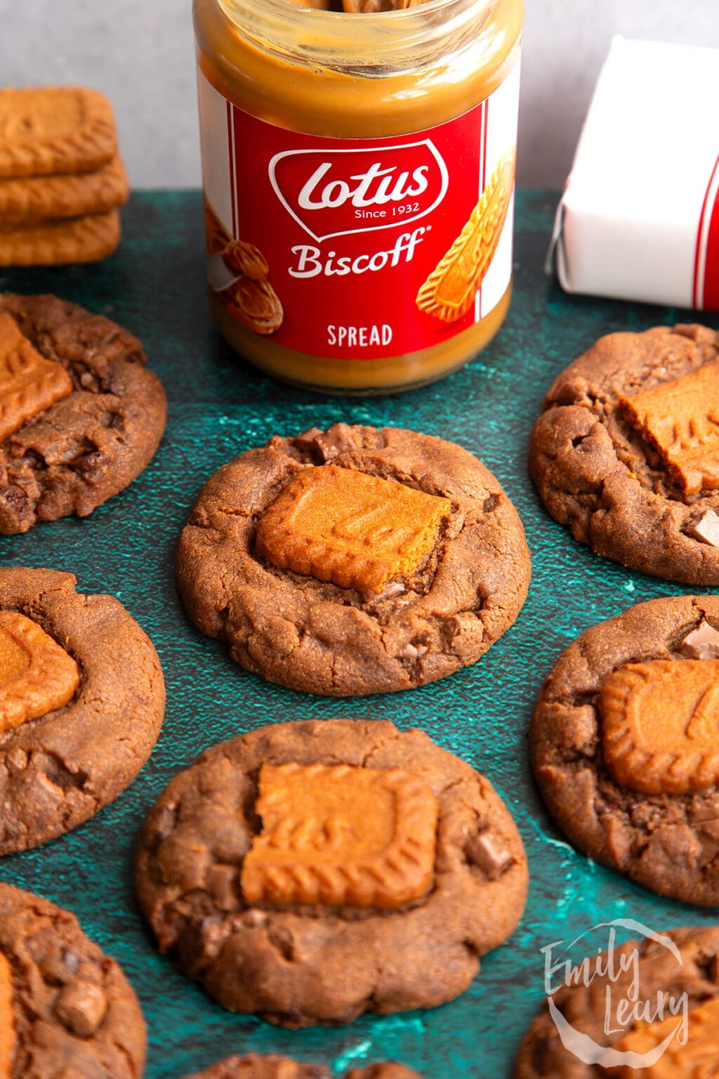 Chocolate Biscoff Cookies Recipe