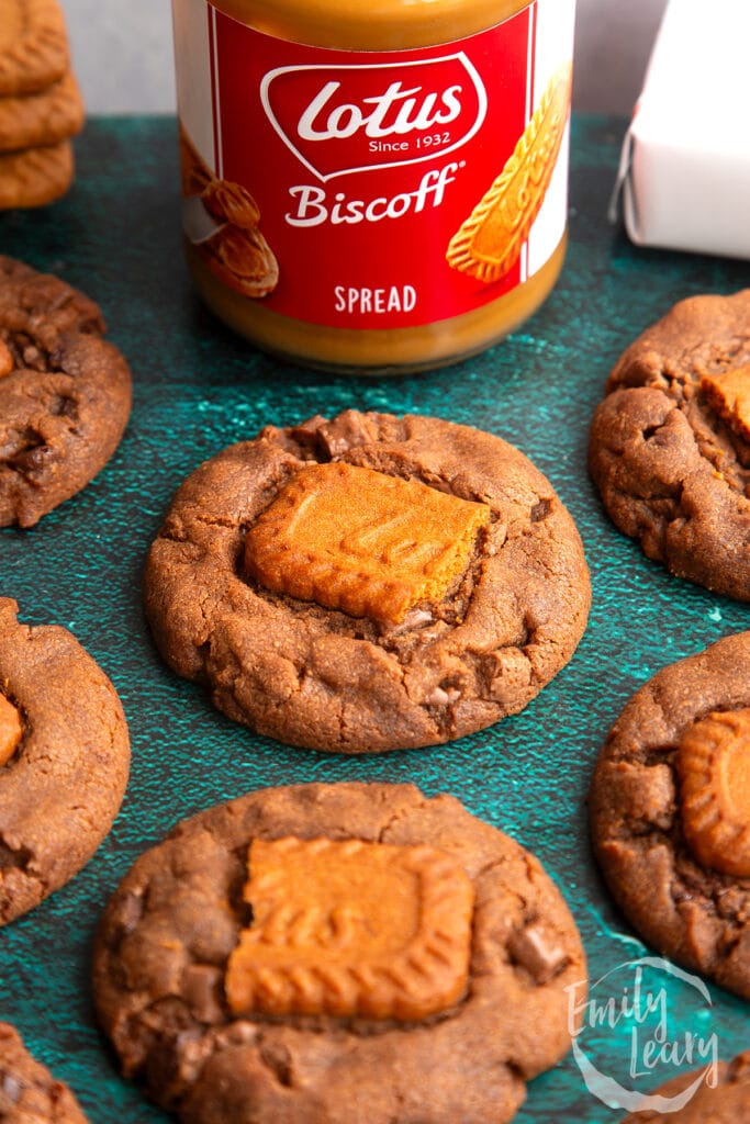 Chocolate Biscoff Cookies Recipe