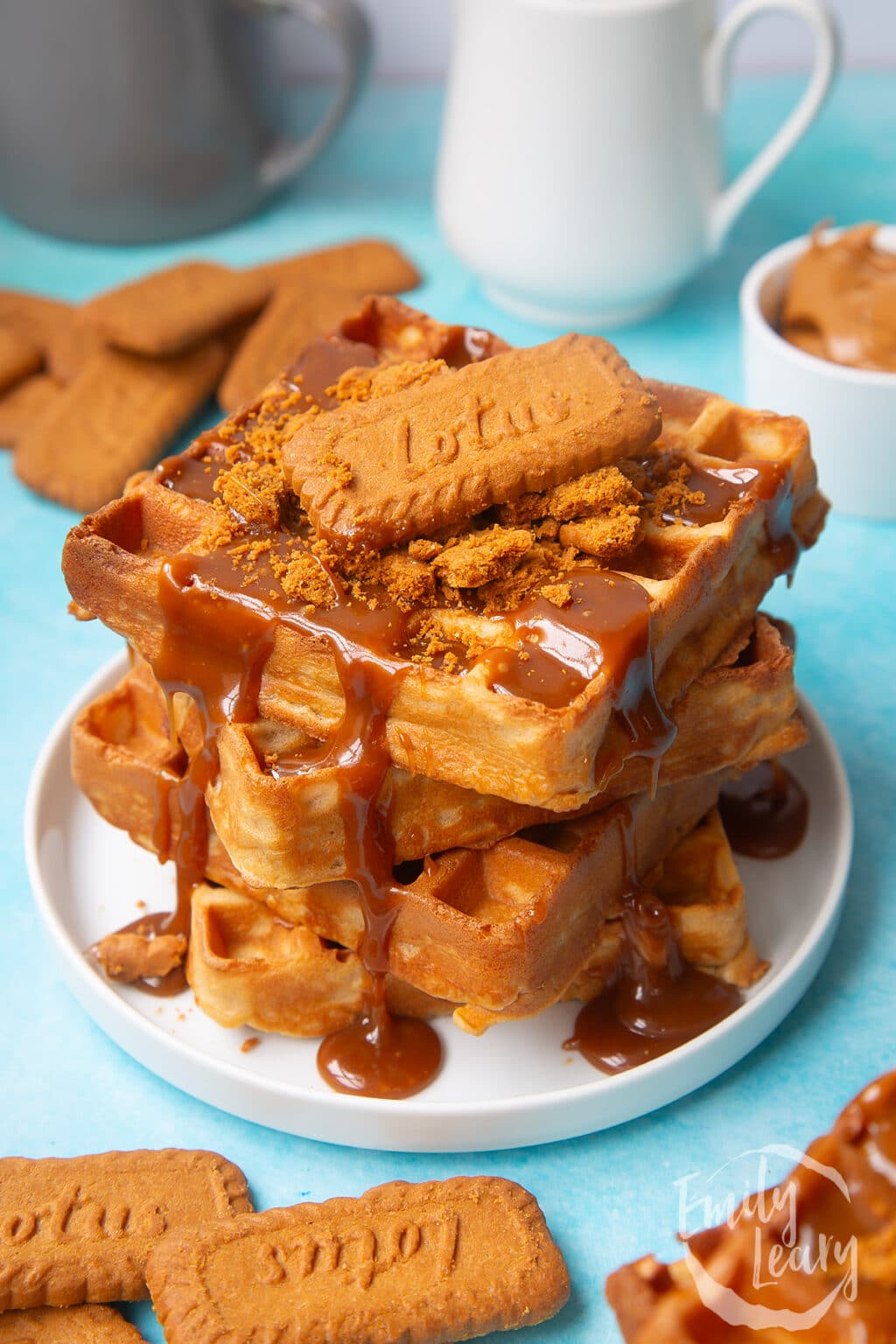 Biscoff Waffles Recipe