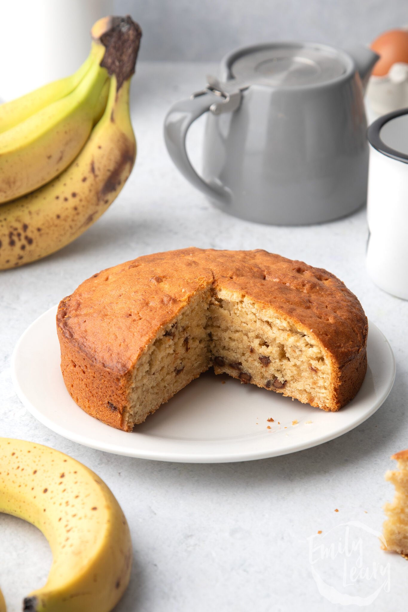Air Fryer Banana Cake