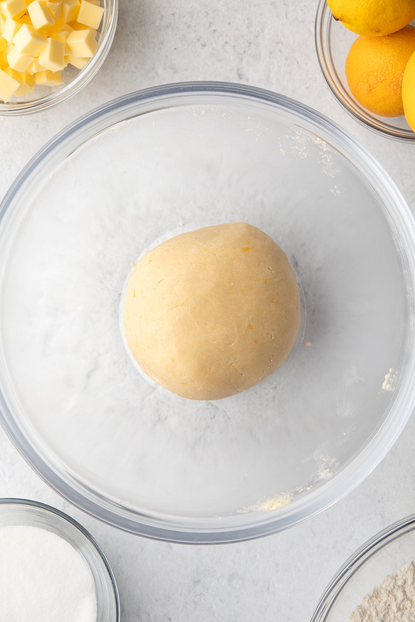 Easy Lemon Shortbread Biscuits