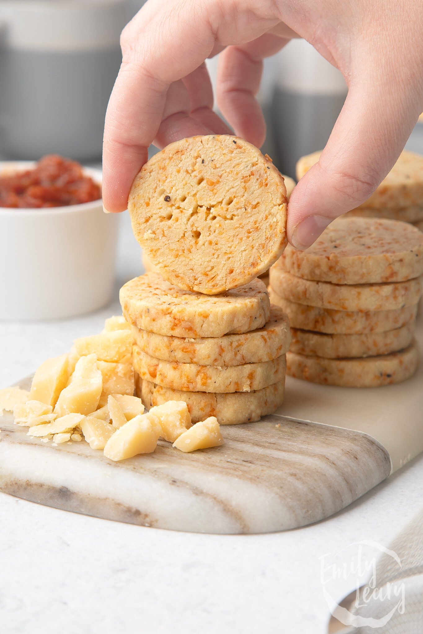 Savoury Cheese Shortbread