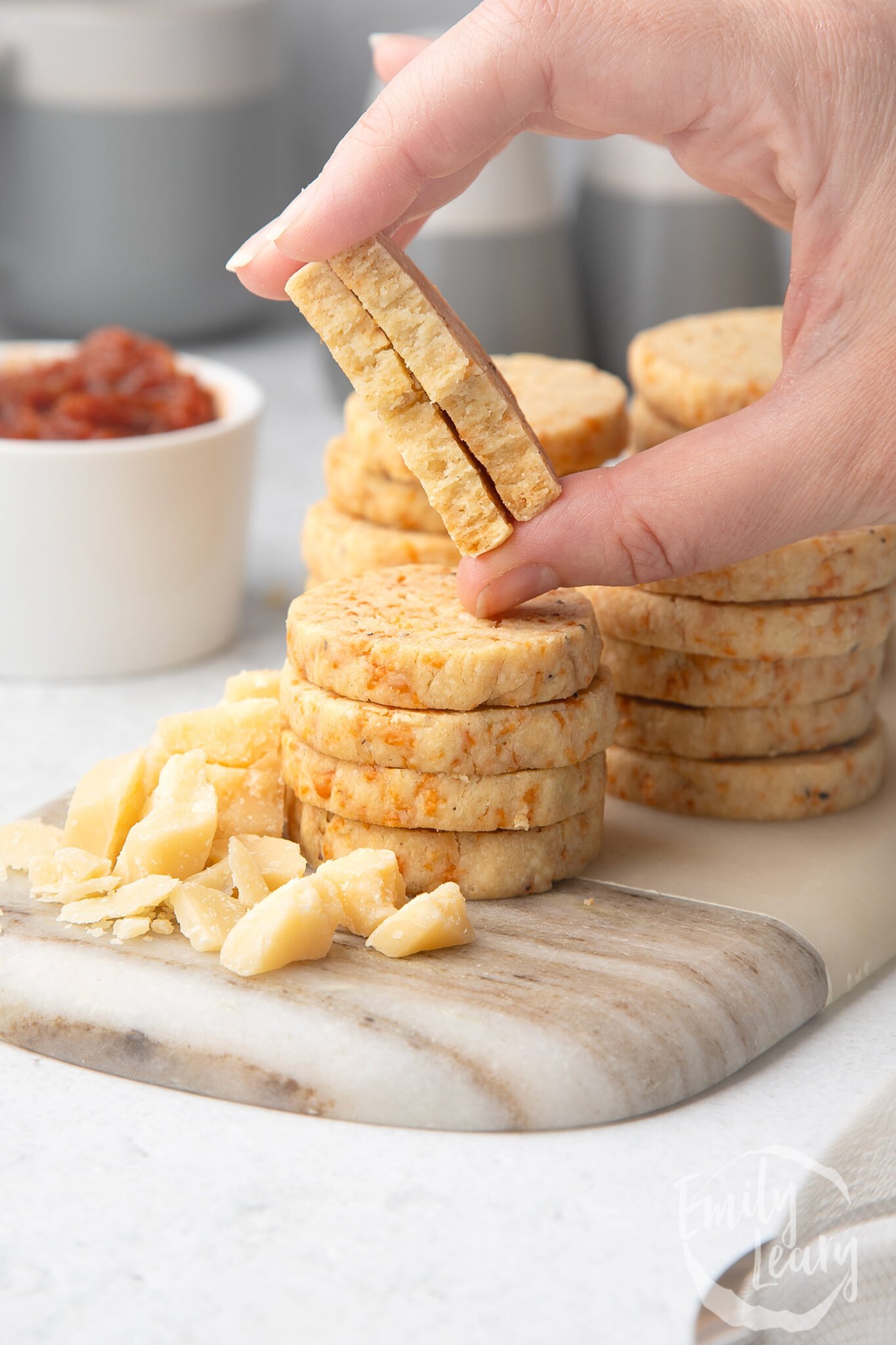 Savoury Cheese Shortbread